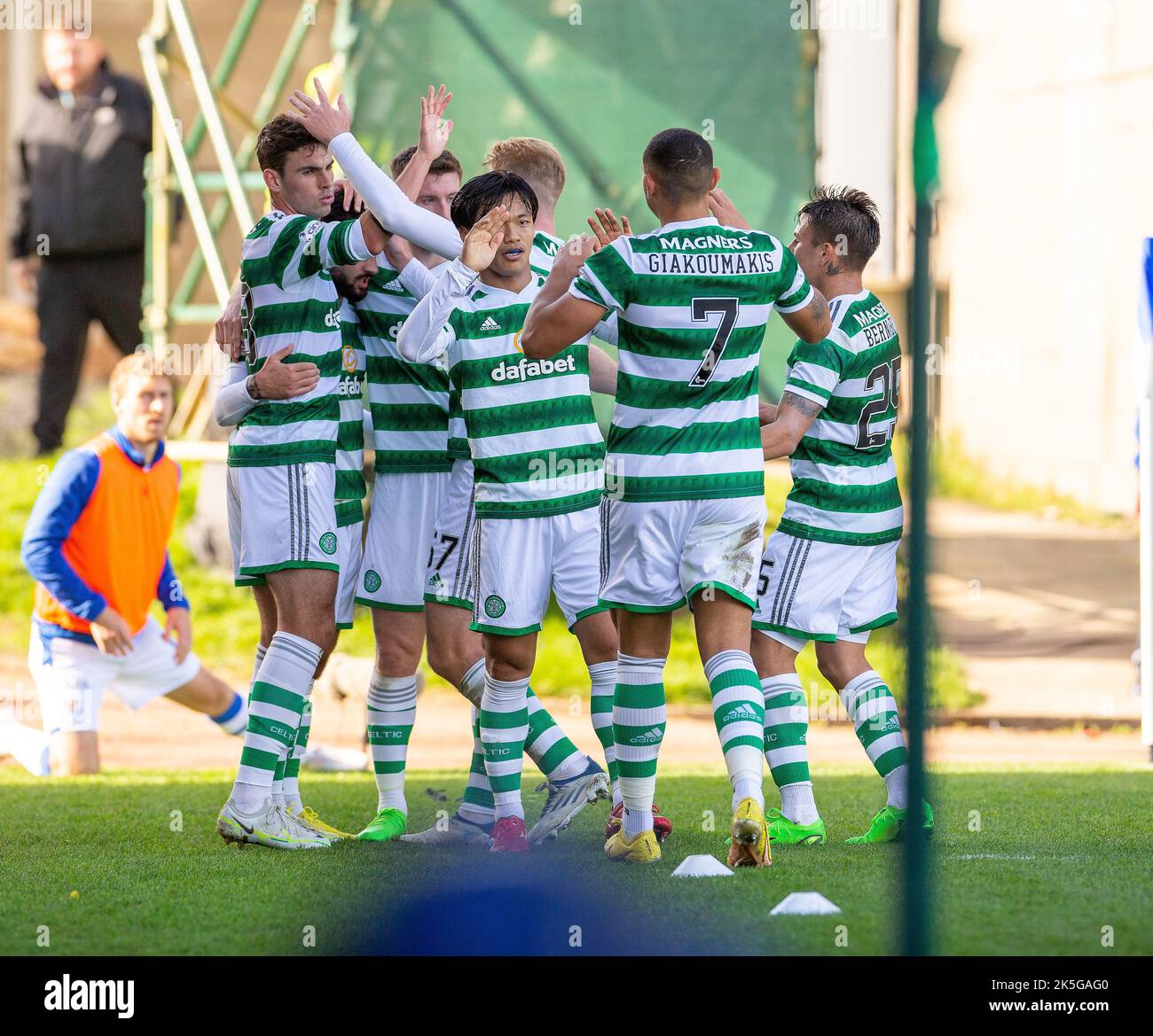 McDiarmid Park, Perth, UK. 8th Oct, 2022. Scottish premier league ...