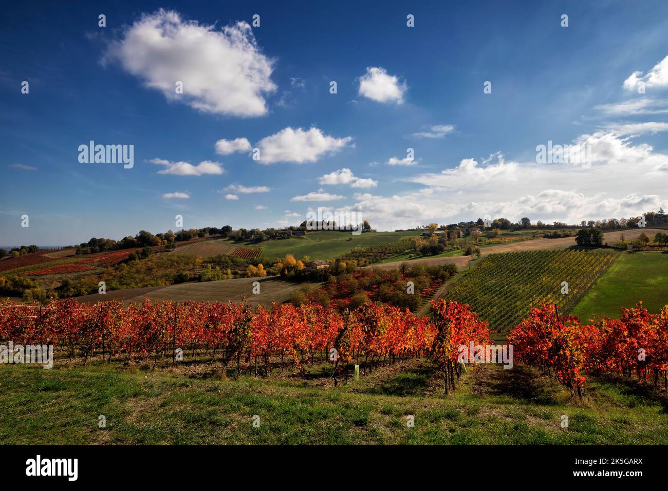 Autumn in Castelvetro, Modena, Emilia Romagna, Italia Stock Photo - Alamy