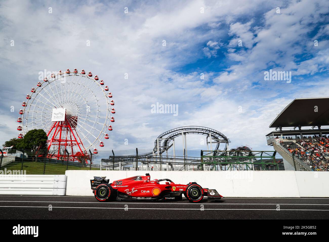 Suzuka, Japan. 08th Oct, 2022. October 8, 2022, Rome, Japan: 16 LECLERC ...