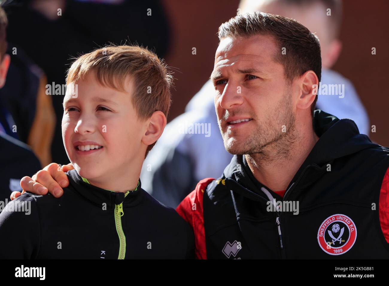 Stoke On Trent, UK. 08th Oct, 2022. Billy Sharp #10 of Sheffield United ...
