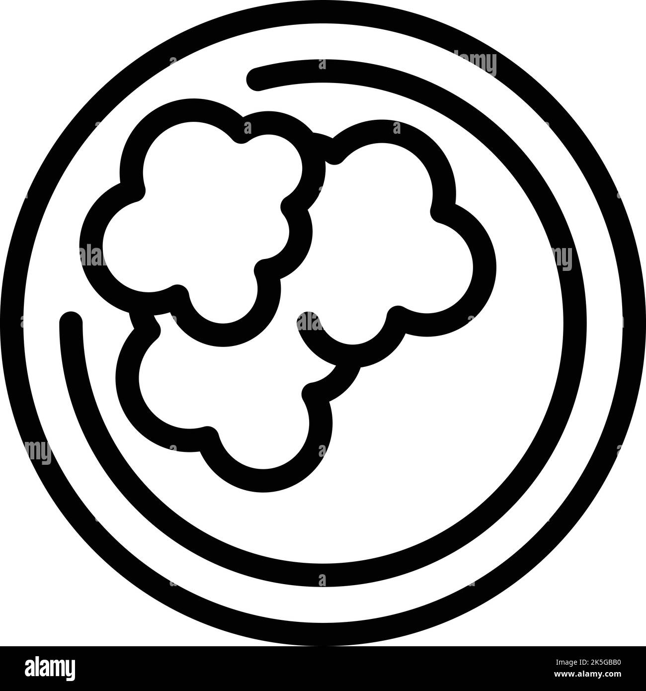 Fried box icon outline vector. Chicken food. Food crispy Stock Vector ...