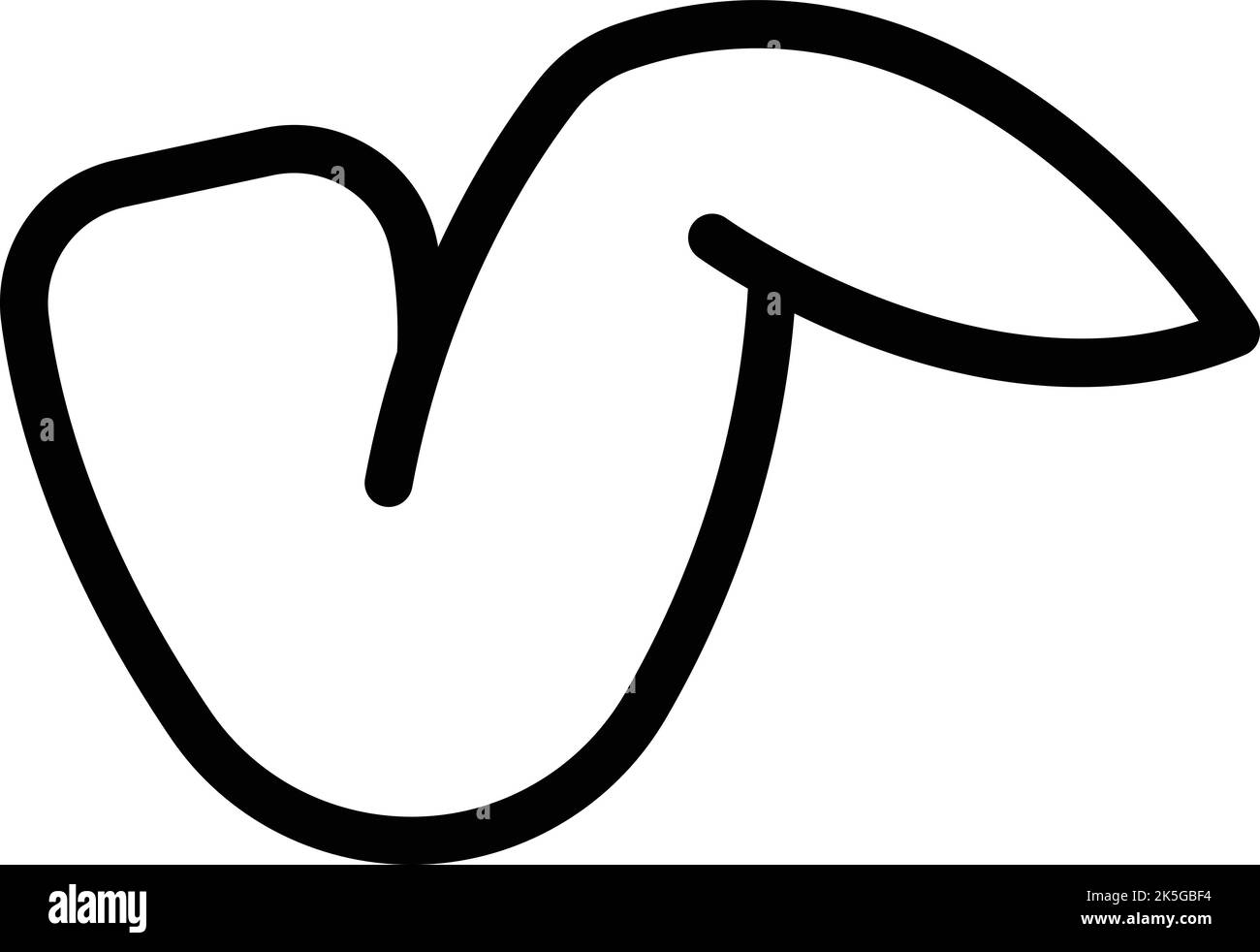 Hot wings icon outline vector. Fast food. Hot meat Stock Vector Image ...