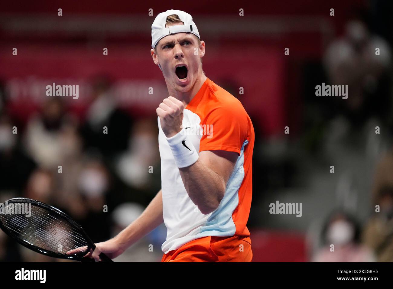 Ariake Colosseum, Tokyo, Japan. 7th Oct, 2022. Denis Shapovalov (CAN ...