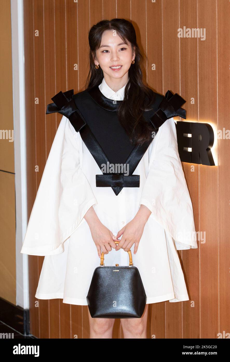 Seoul, South Korea. 7th Oct, 2022. South Korean actress Ahn So-hee, attends a photo call for the ...