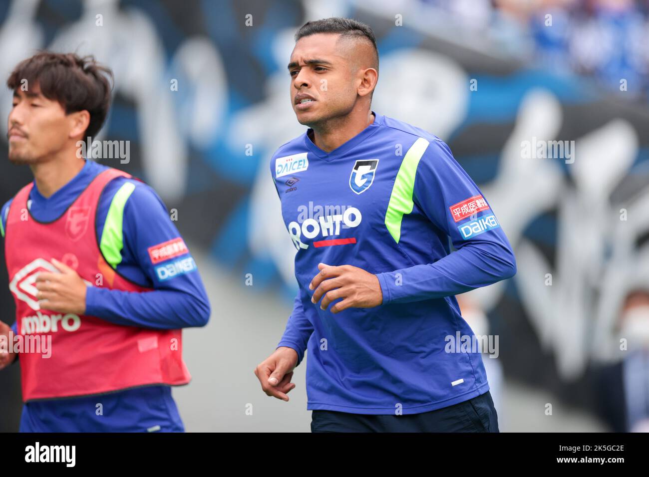 Kanagawa, Japan. 8th Oct, 2022. Dawhan (Gamba) Football/Soccer : 2022 ...