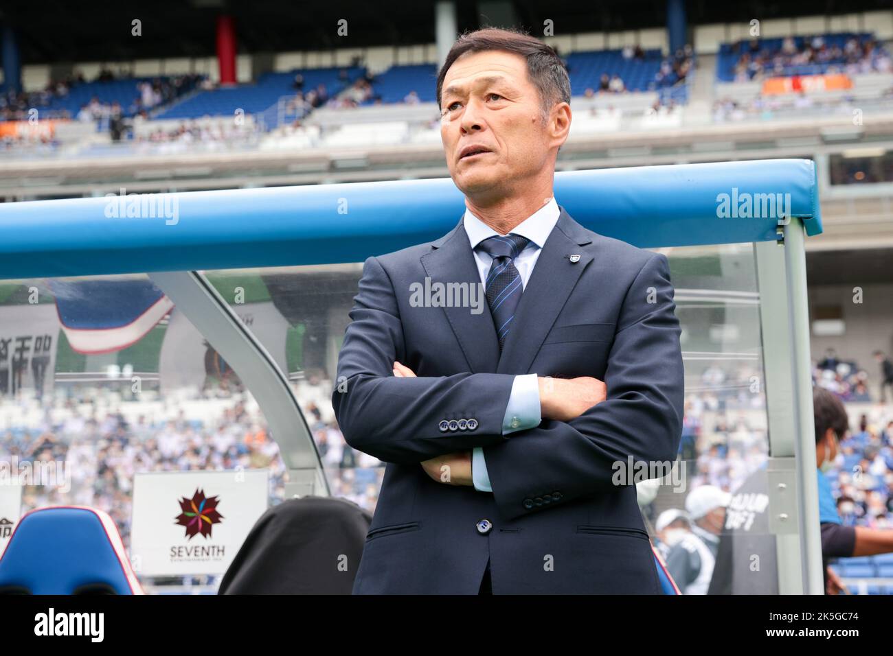 Kanagawa, Japan. 8th Oct, 2022. Hiroshi Matsuda head coach (Gamba ...