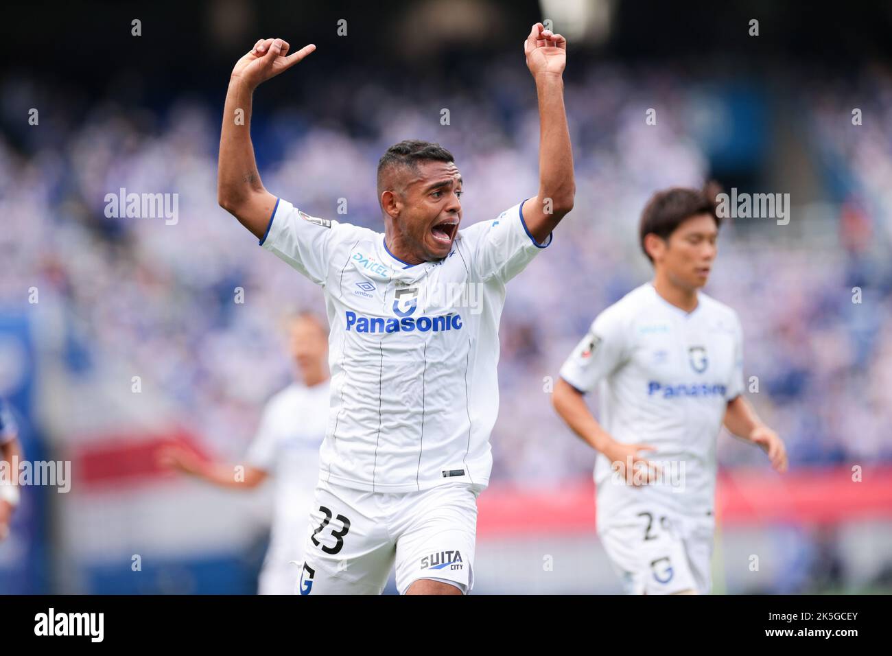 Kanagawa, Japan. 8th Oct, 2022. Dawhan (Gamba) Football/Soccer : 2022 ...