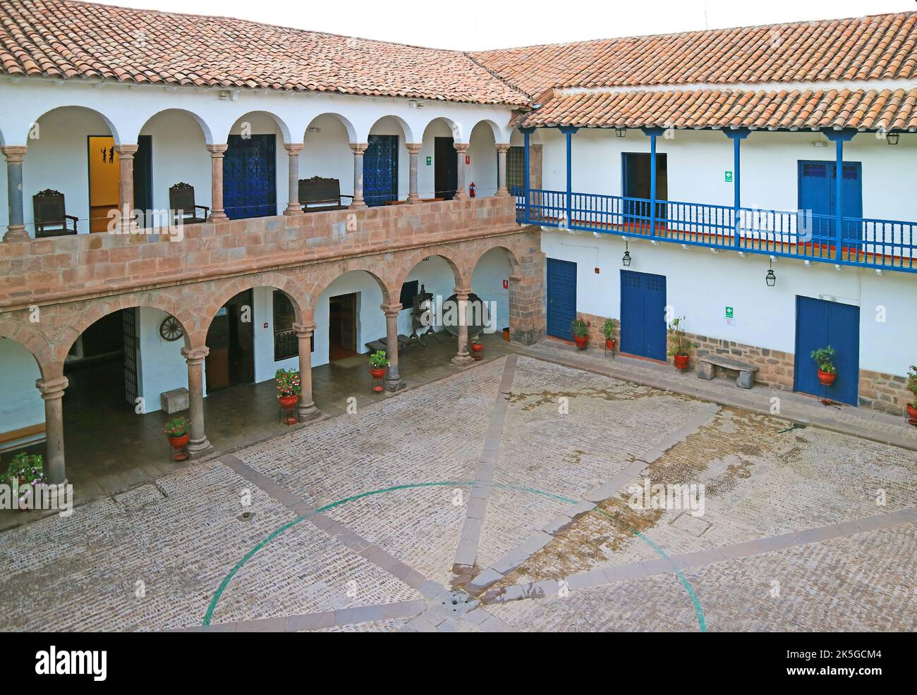Beautiful Courtyard of the Regional History Museum or Museo Historico ...