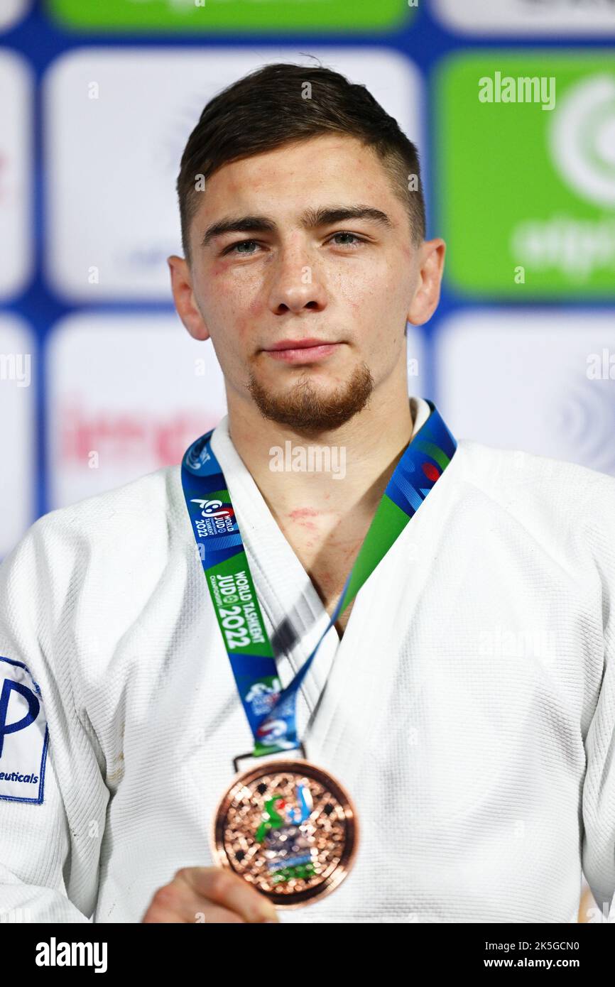 Tashkent, Uzbekistan. Credit: MATSUO. 7th Oct, 2022. Denis Vieru (MDA ...