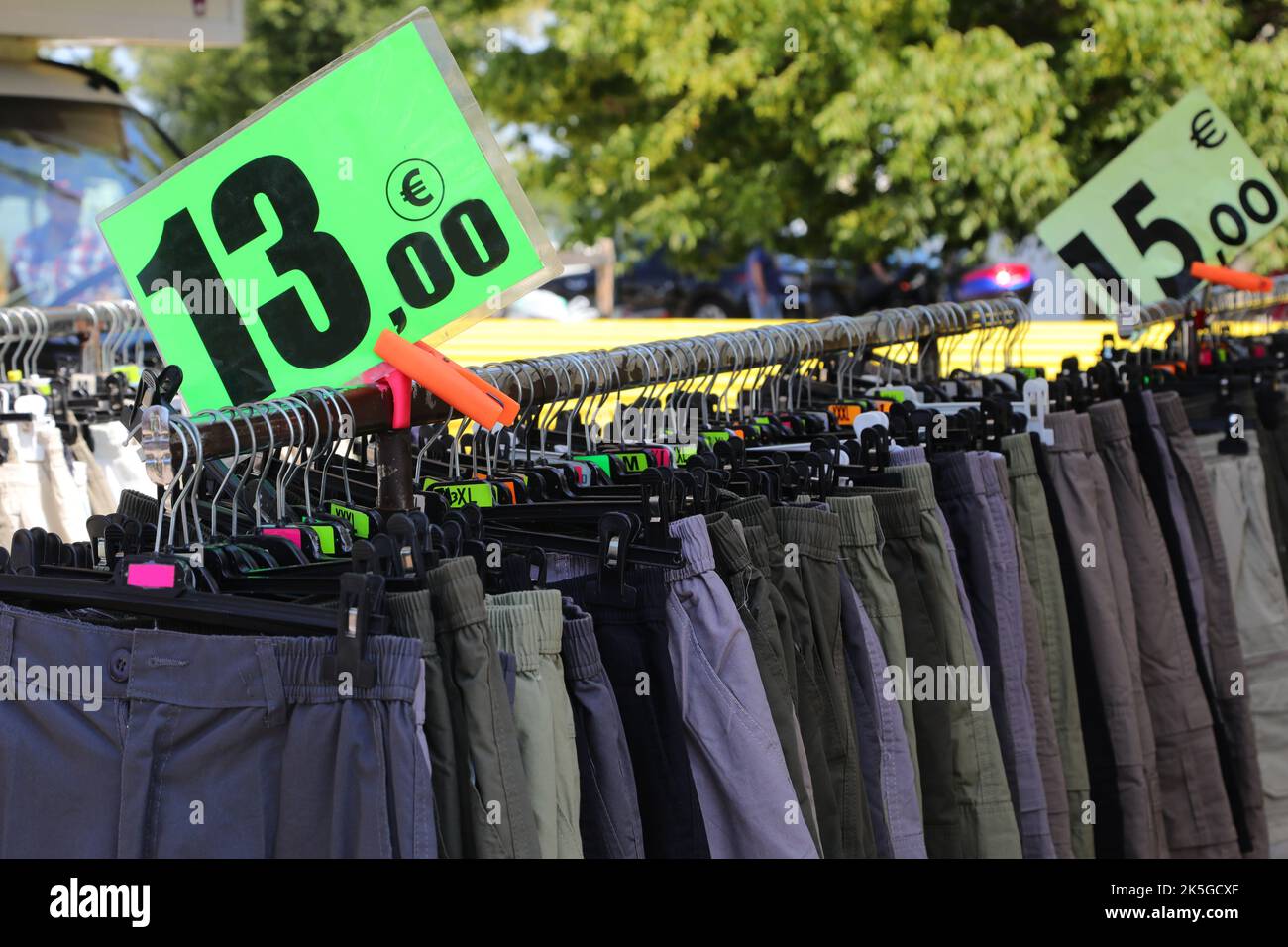 Flea market price tag hi-res stock photography and images - Alamy