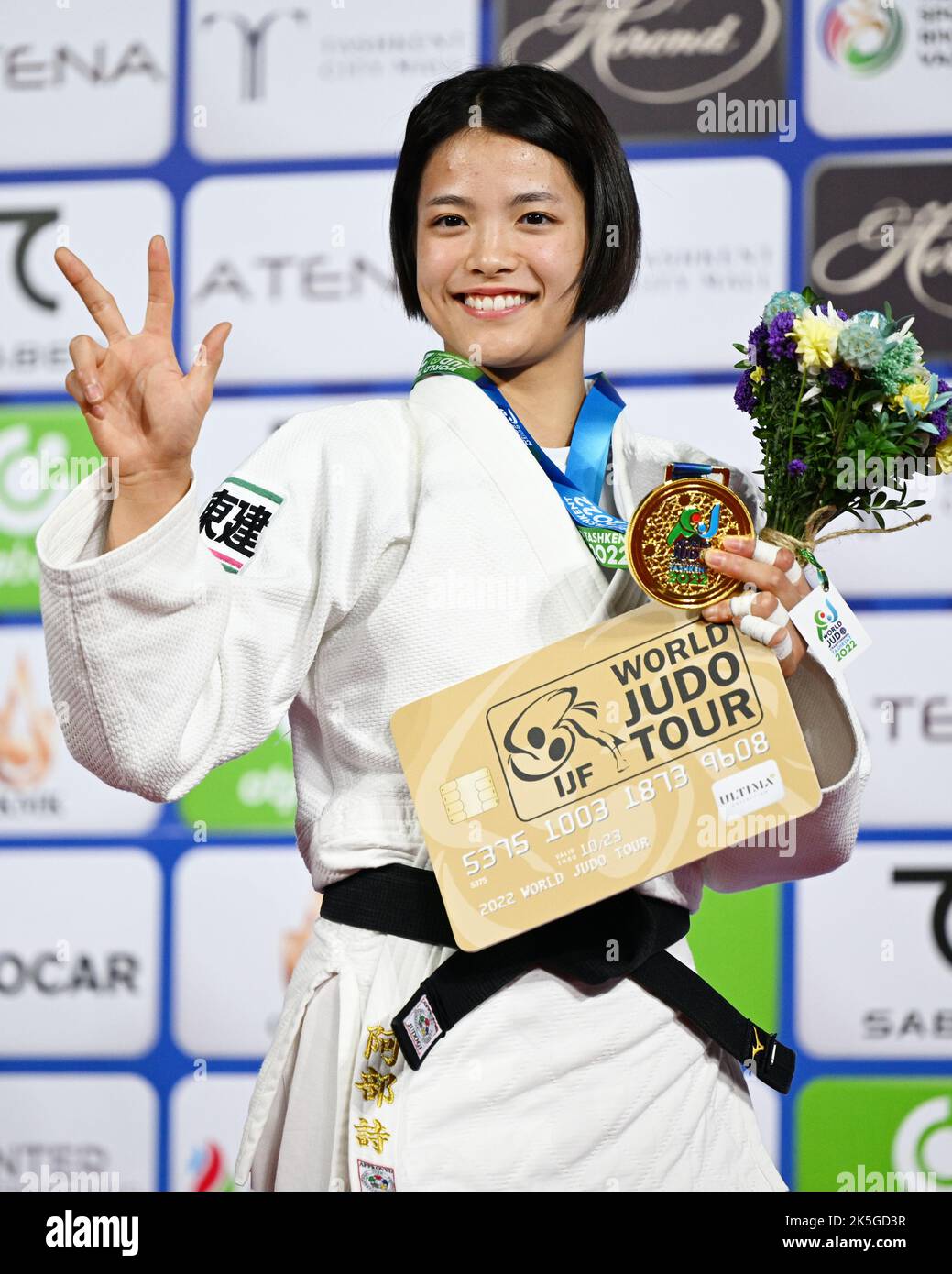 Tashkent, Uzbekistan. Credit: MATSUO. 7th Oct, 2022. Uta Abe (JPN) Judo ...