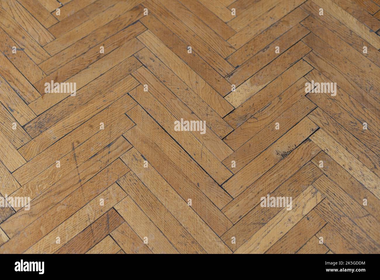 Texture of old wooden yellow parquet Stock Photo - Alamy