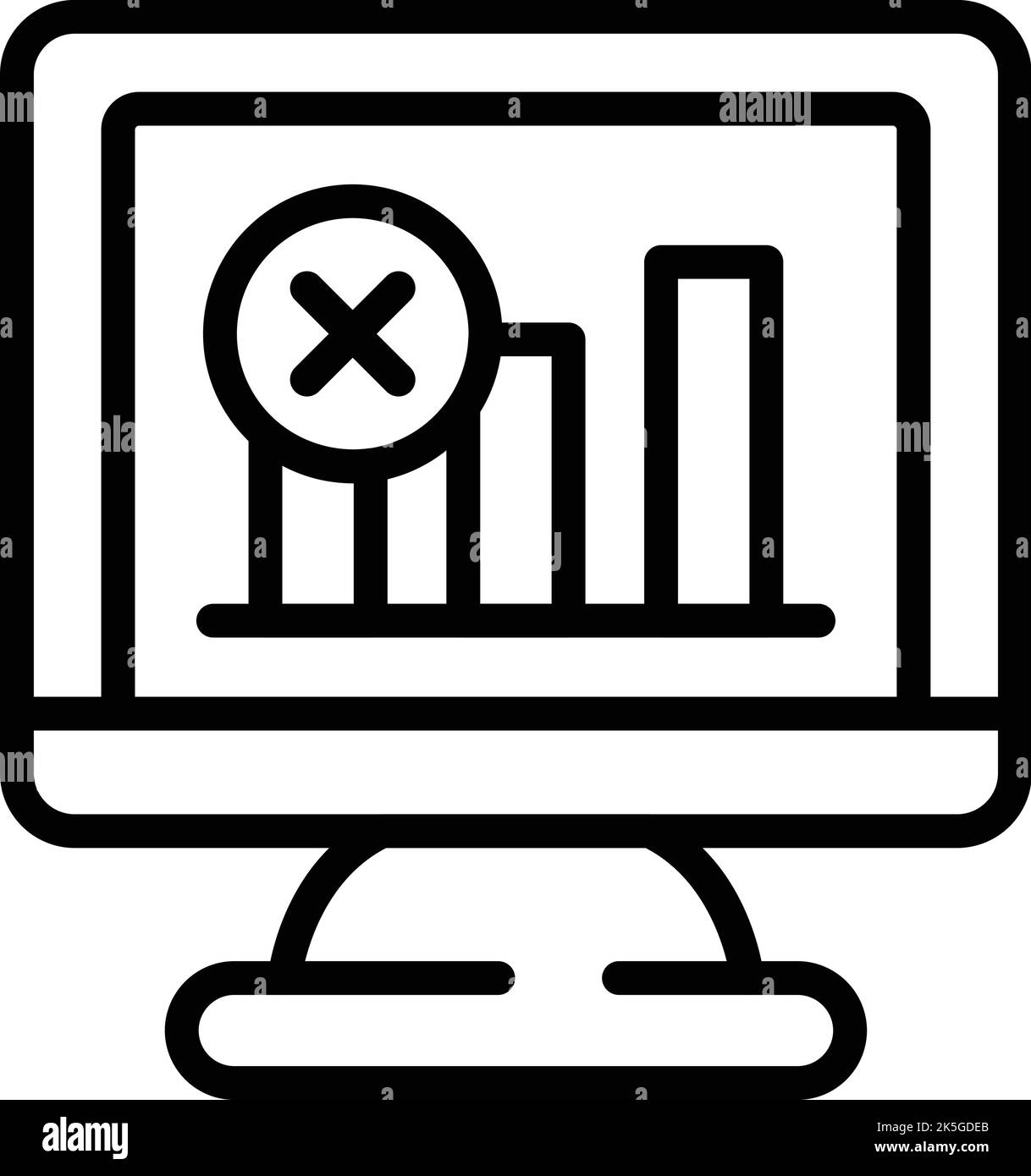 Computer animation graph Stock Vector Images - Alamy