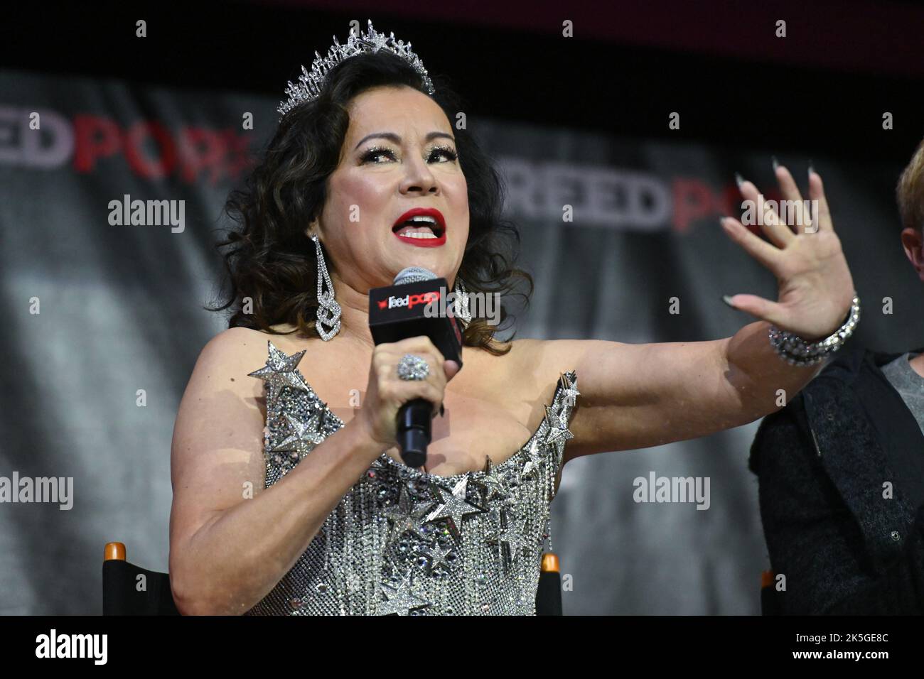 Jennifer Tilly onstage at “Chucky” Season 2: Cast Conversation and ...