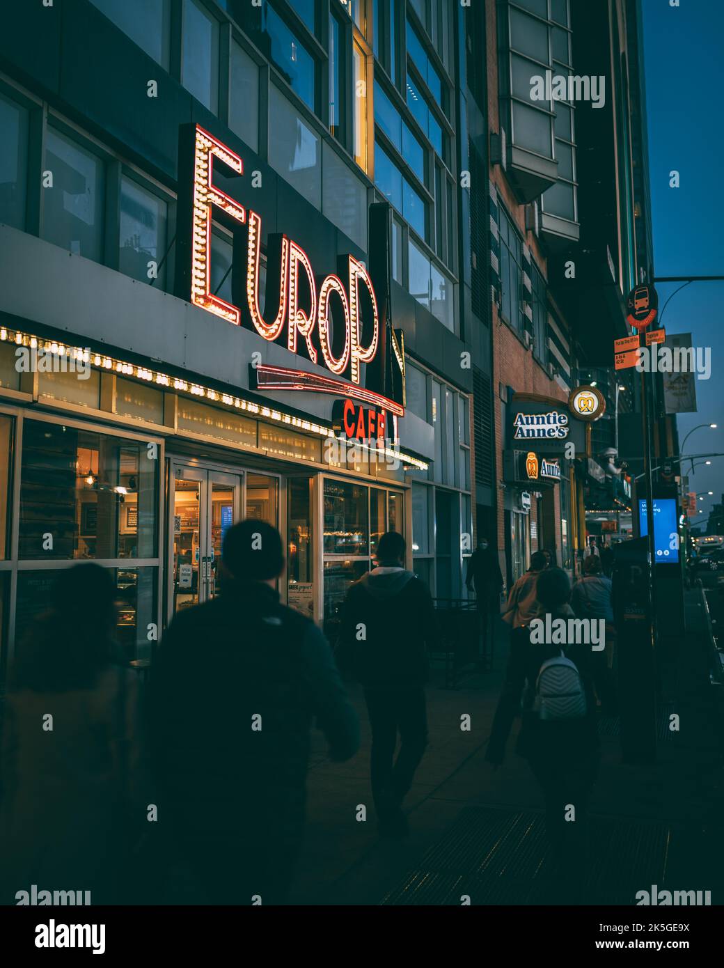 New york cafe europa hi-res stock photography and images - Alamy