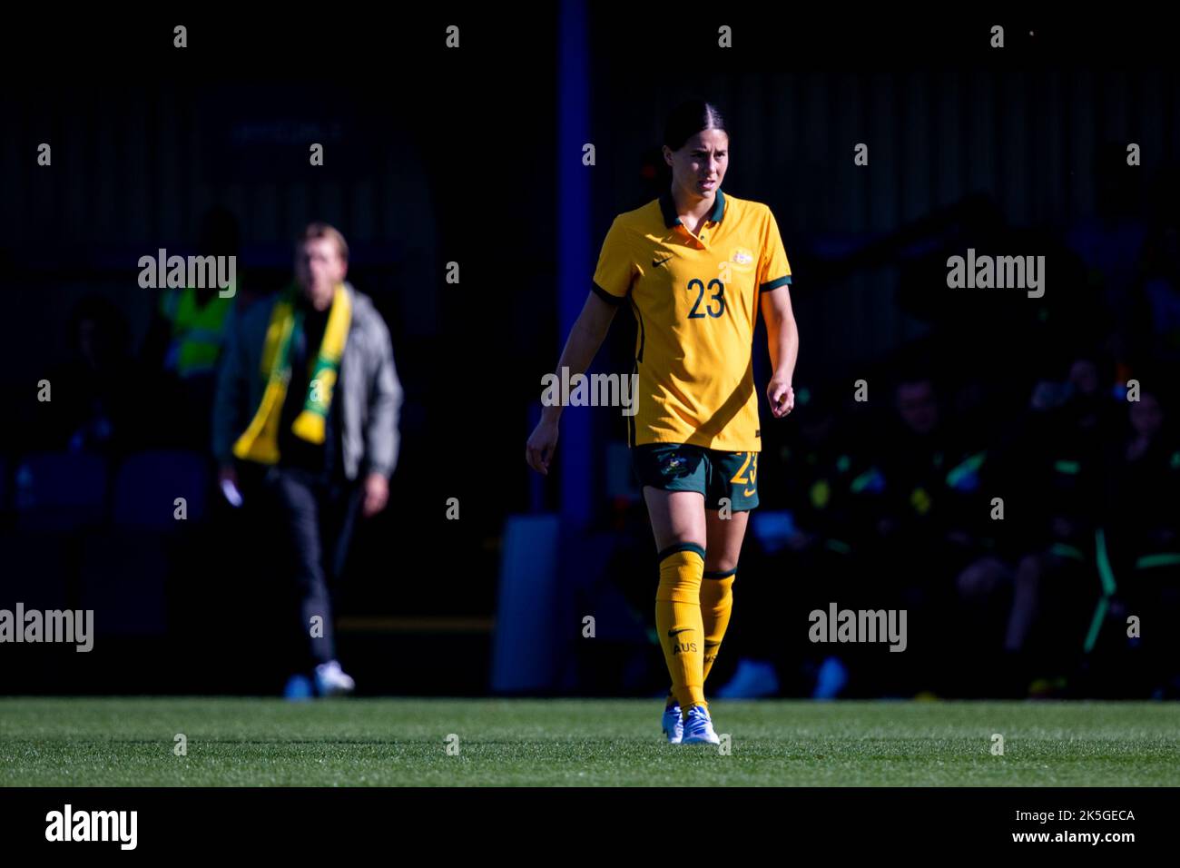 London, UK. 08th Oct, 2022. Kyra Cooney-Cross (23 Australia) during the ...