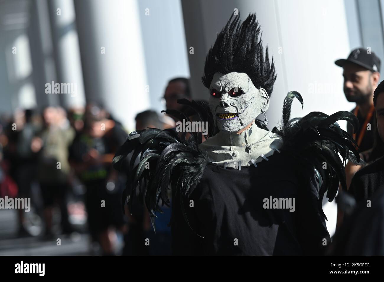 Guests attend New York Comic Con 2022 on October 07, 2022 in New York ...