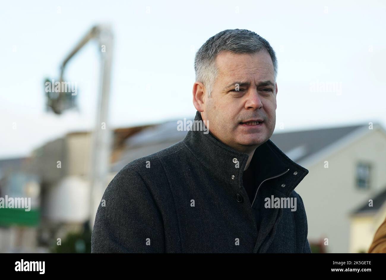 Sinn fein td pearse doherty speaking hi-res stock photography and ...