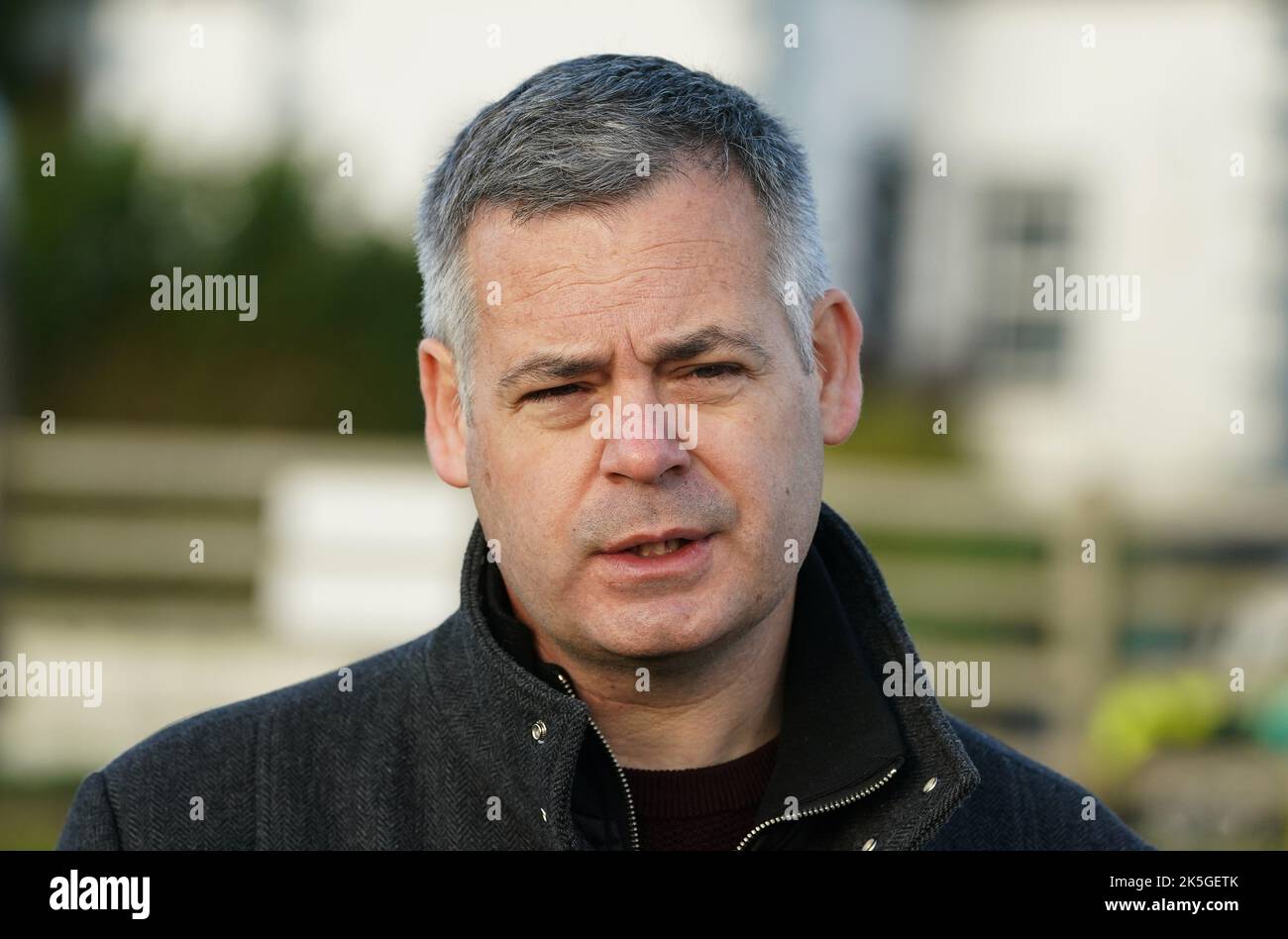 Sinn fein td pearse doherty speaking hi-res stock photography and ...