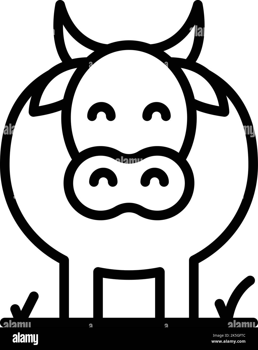 Highland cattle cow livestock Stock Vector Images - Alamy