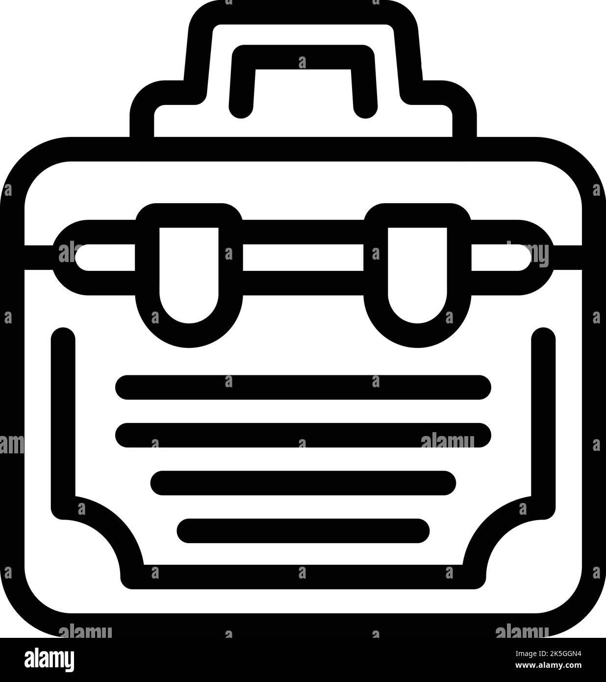 Open Toolbox Clipart Black And White