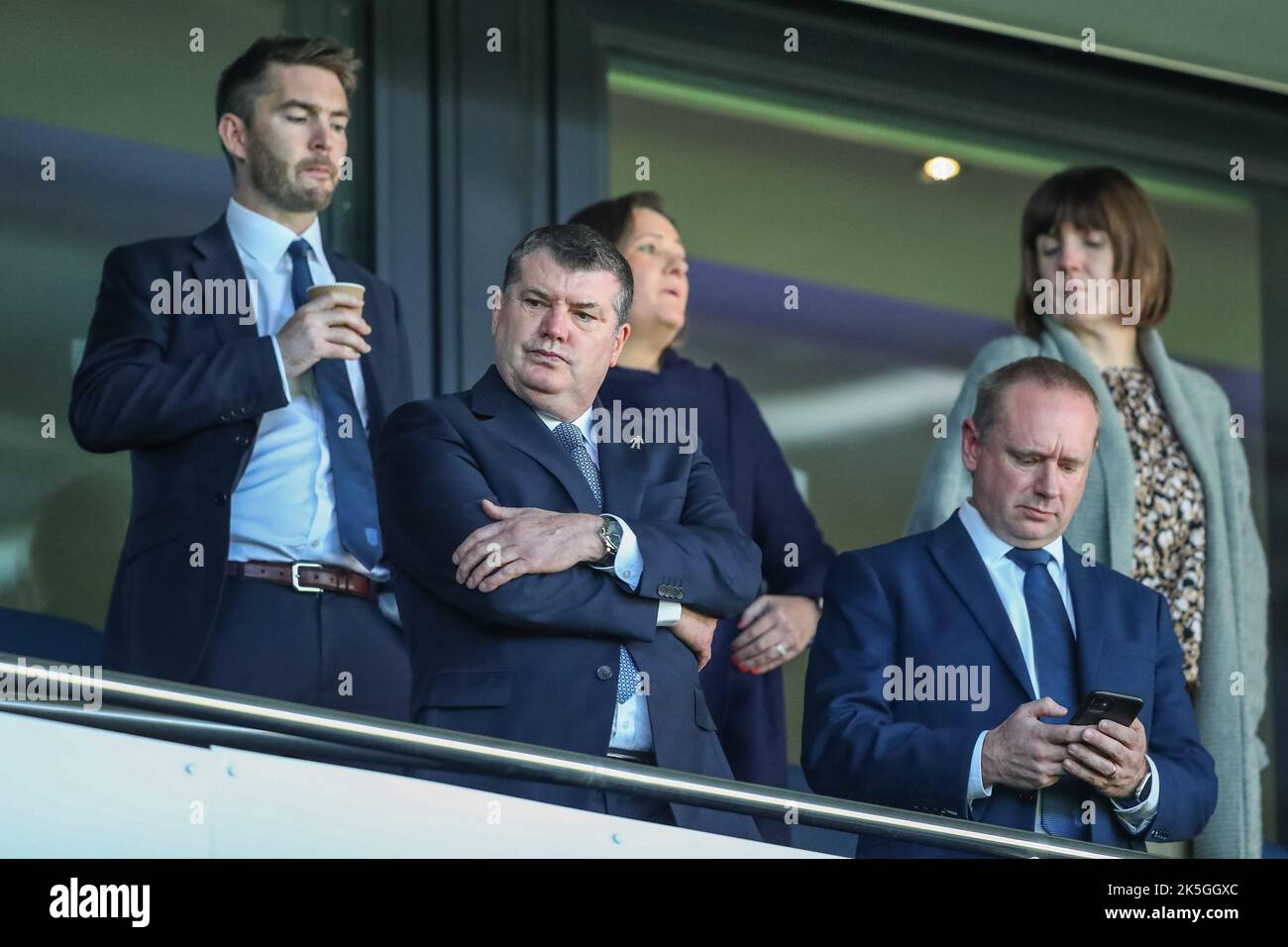 Ron Gourlay CEO of West Bromwich Albion during the Sky Bet Championship ...