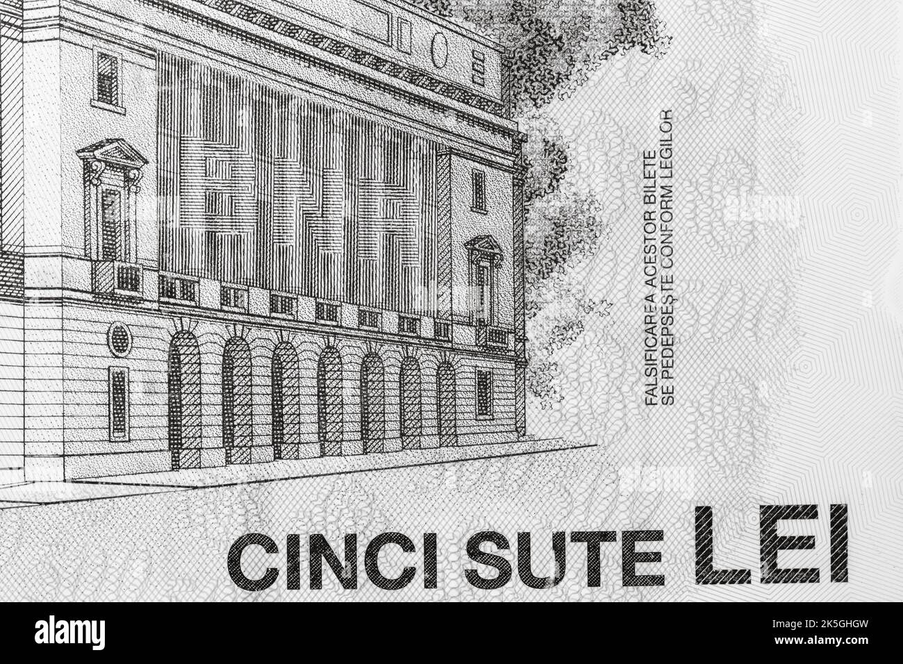 LEI Romanian money. RON Leu money european currency and inflation Stock ...