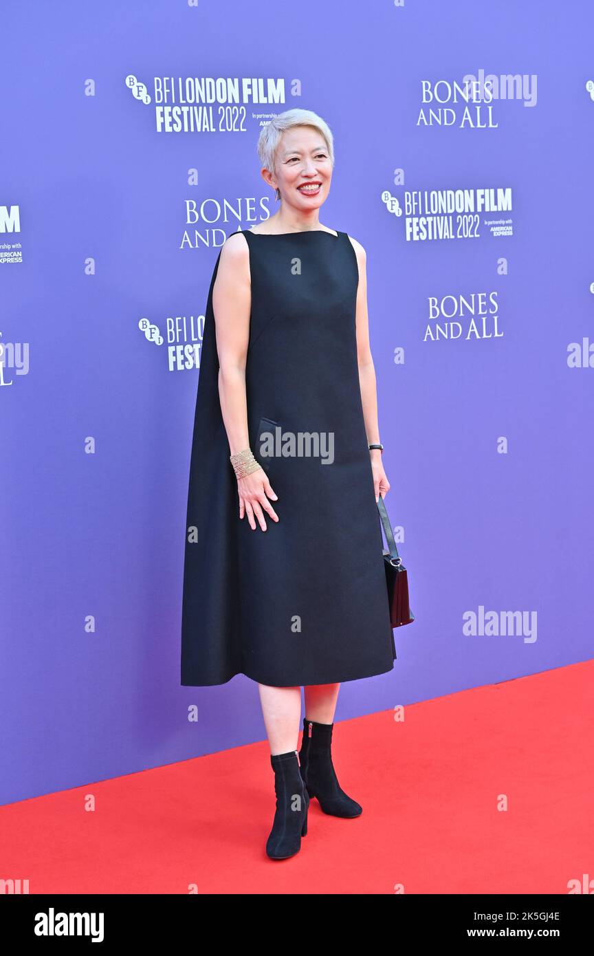 London, UK. 08th Oct, 2022. Theresa Park arrive at the Bones and All - World Premiere of the BFI ...