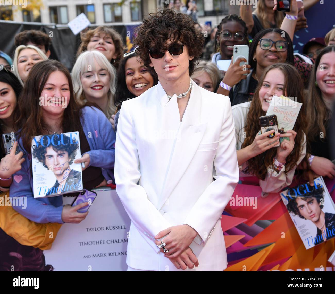 London, UK. 08th Oct, 2022. October 8th, 2022. London, UK. Timoth e ...