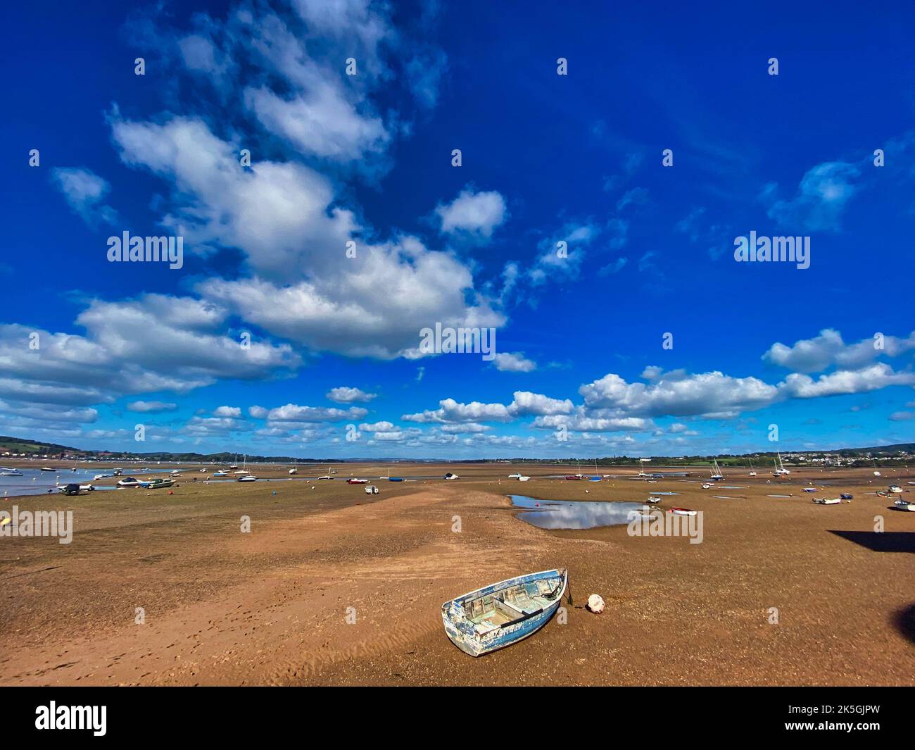 The Exe estuary in Exmouth, Devon Stock Photo - Alamy
