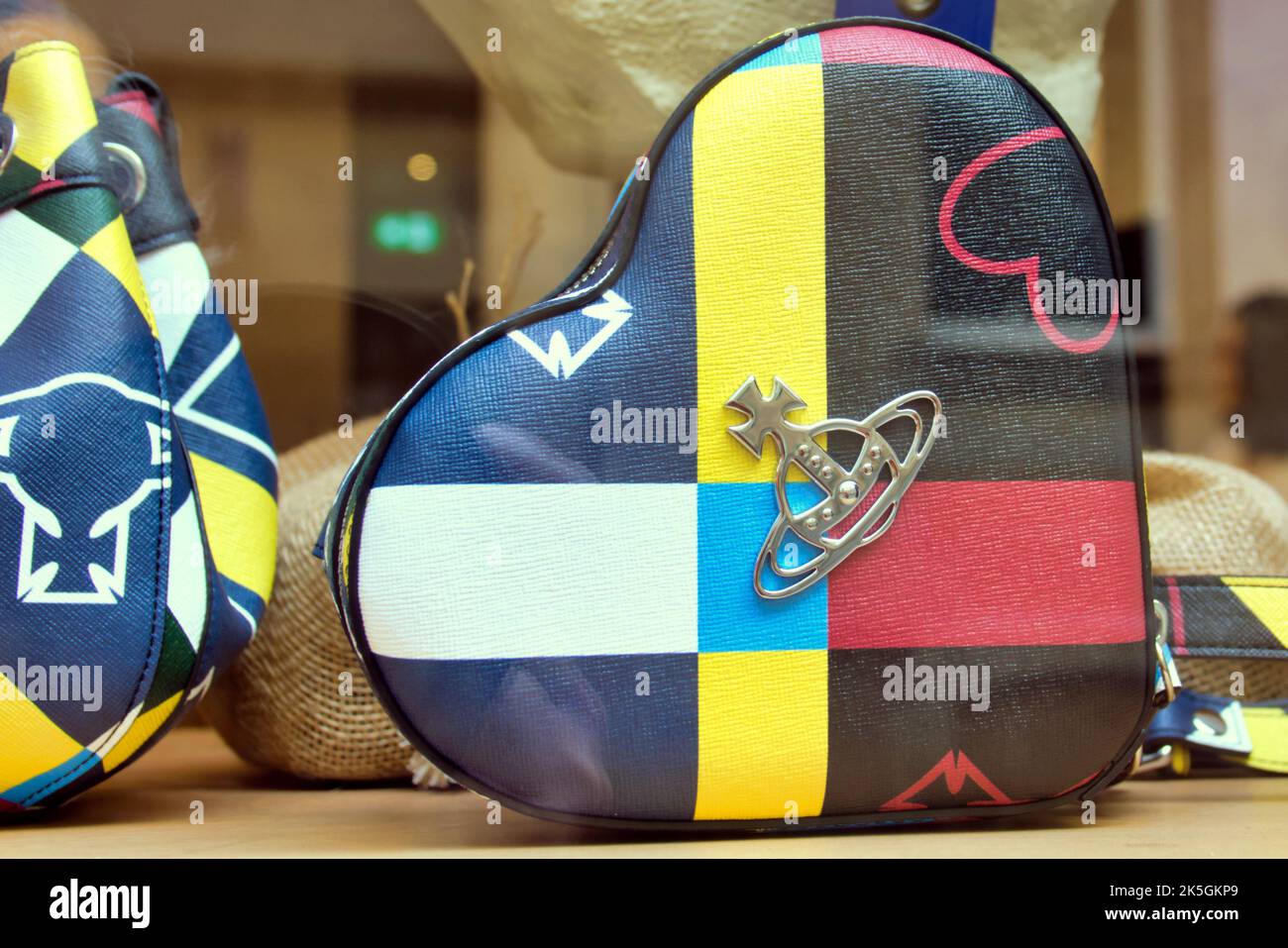 Vivienne Westwood designs iconic fashion Glasgow, Scotland, UK Stock ...