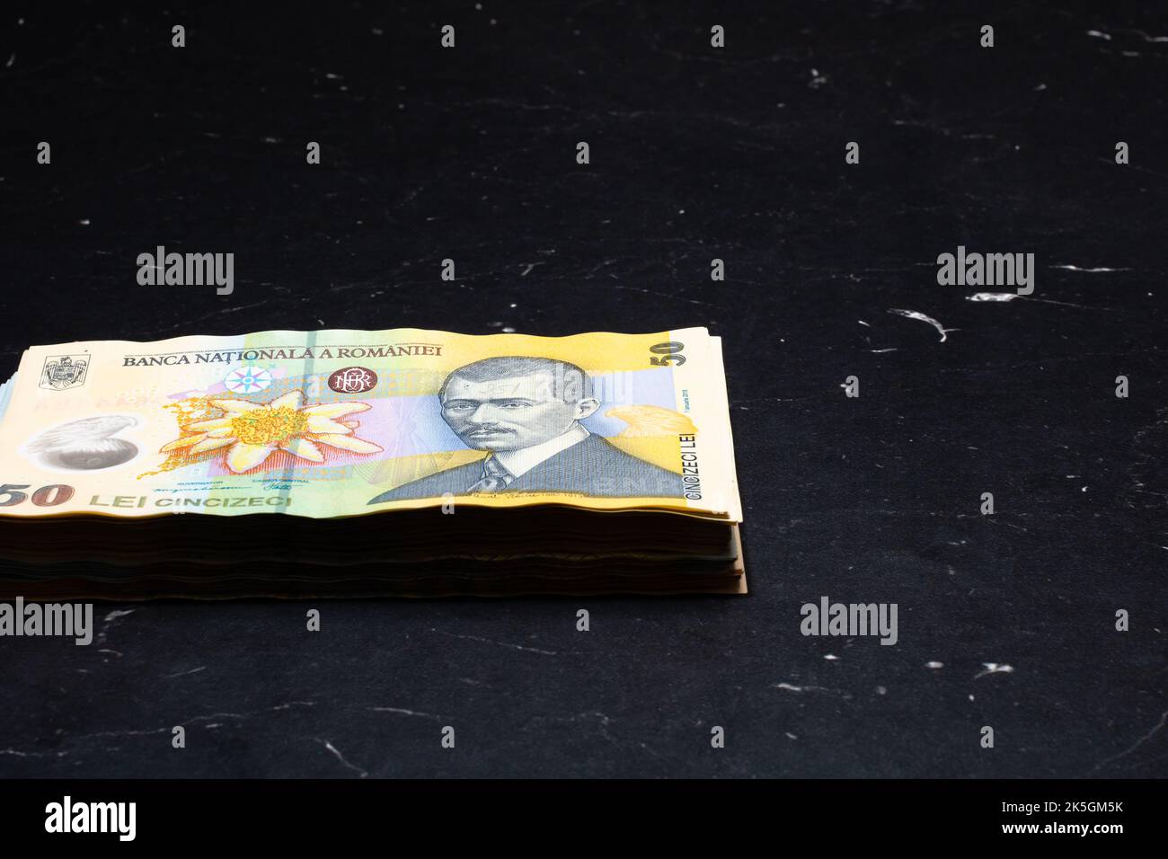 Romanian LEI currency. Europe inflation, LEI money Stock Photo - Alamy
