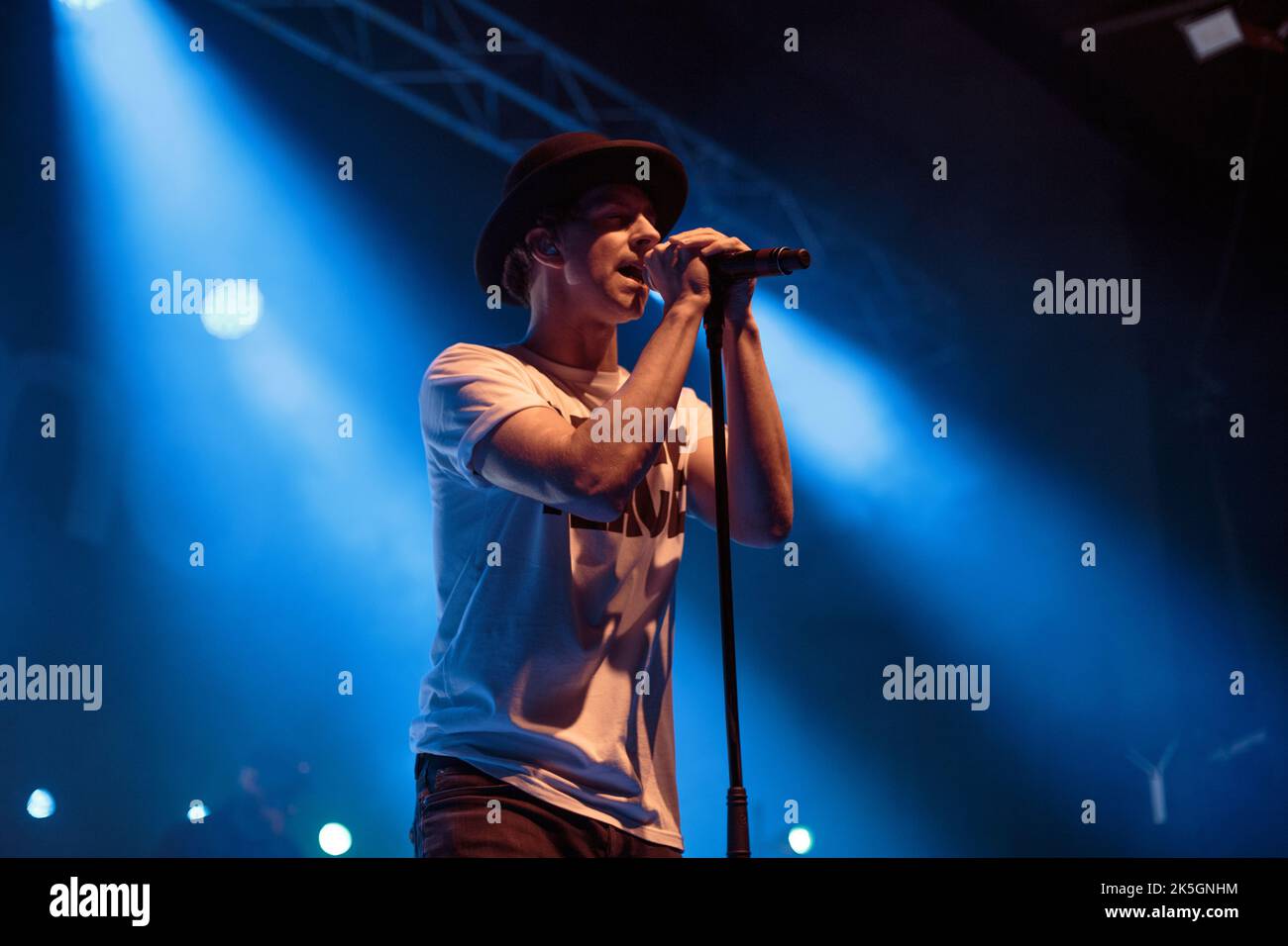 Maximo Park Live at Manchester Academy 6th October 2022 Stock Photo - Alamy