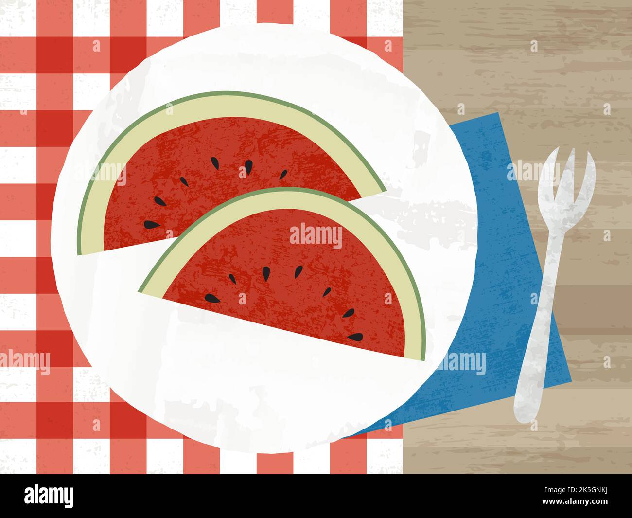 4th of july picnic Stock Vector Images - Alamy