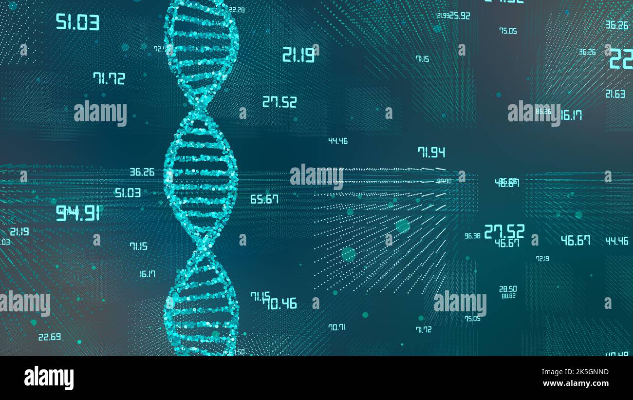 Genetics research, conceptual illustration Stock Photo - Alamy