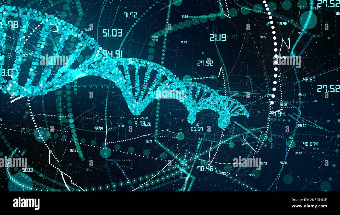 Dna artwork sequence molecule hi-res stock photography and images - Alamy