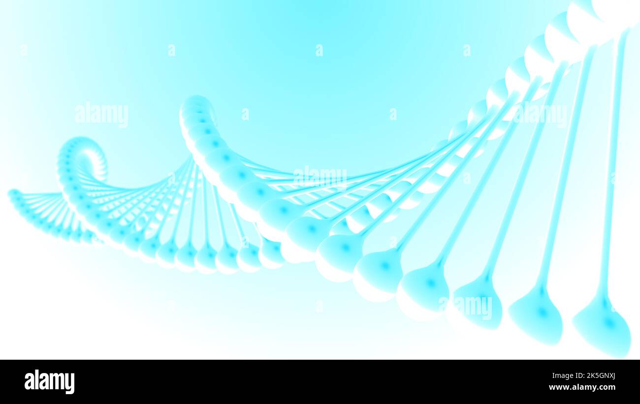 DNA molecule, illustration Stock Photo - Alamy