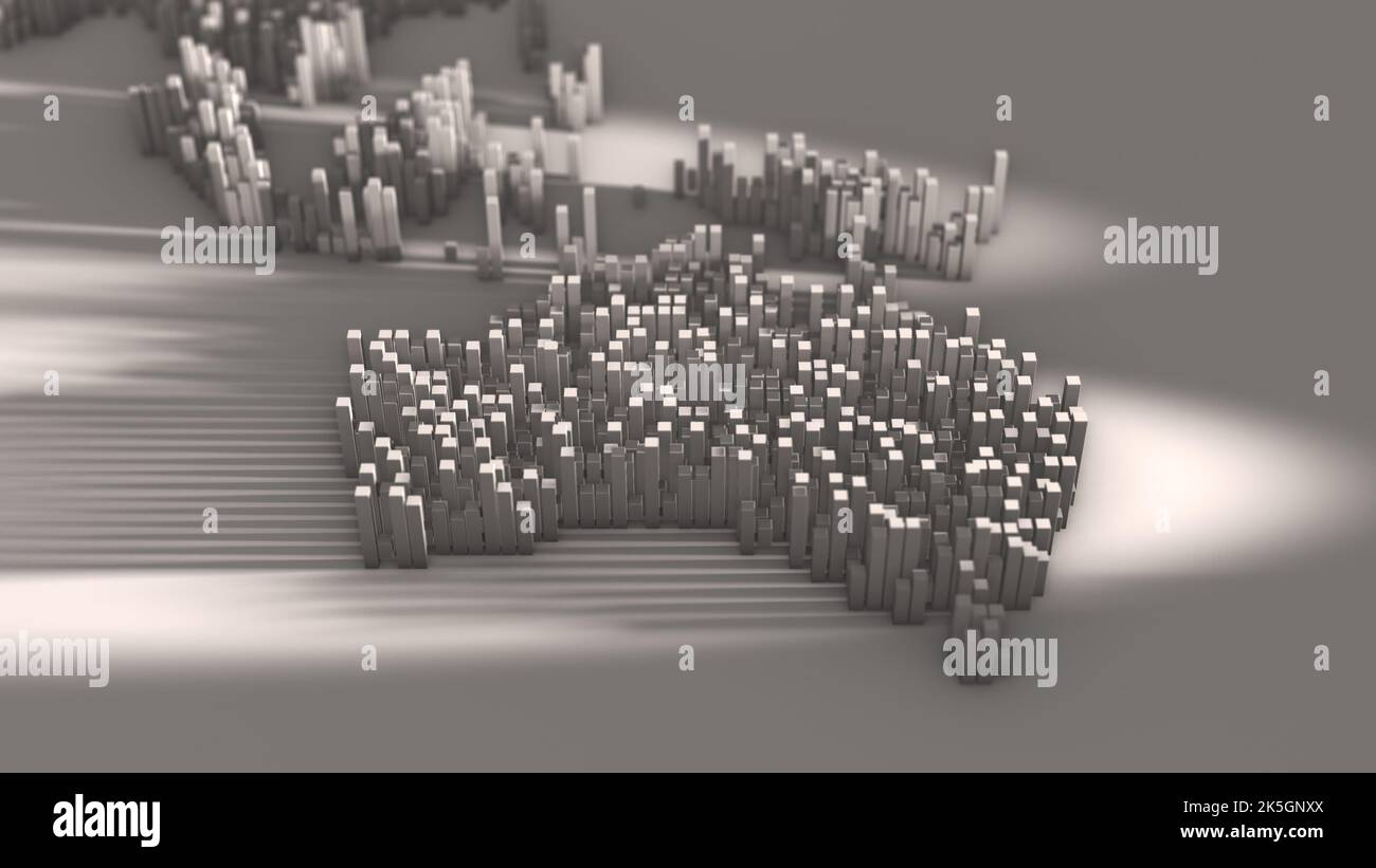 Australian blockchain technology, conceptual illustration Stock Photo ...