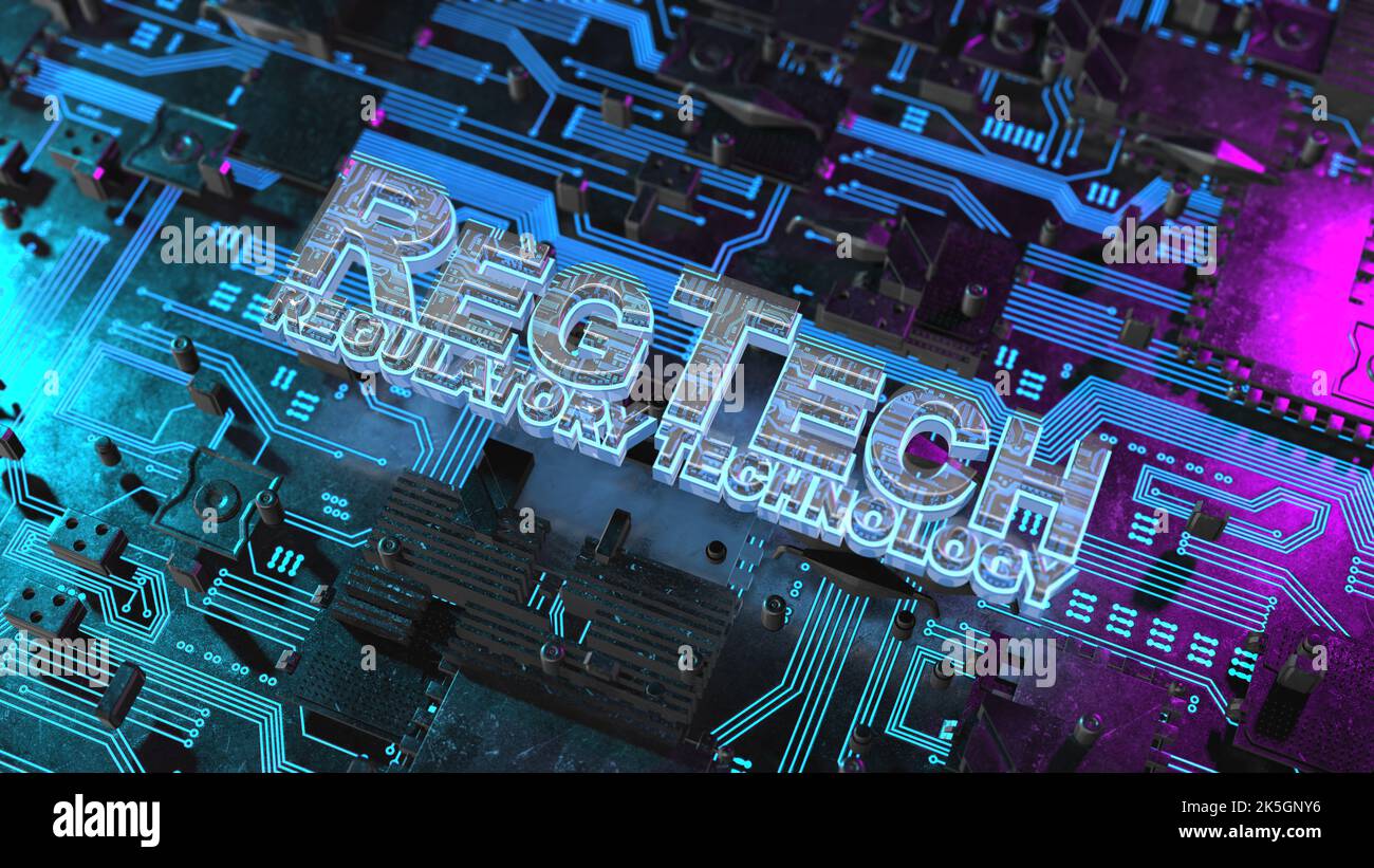 Regulatory technology, illustration Stock Photo - Alamy