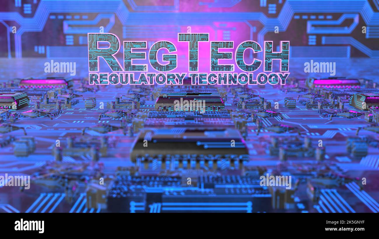 Regulatory technology, illustration Stock Photo - Alamy