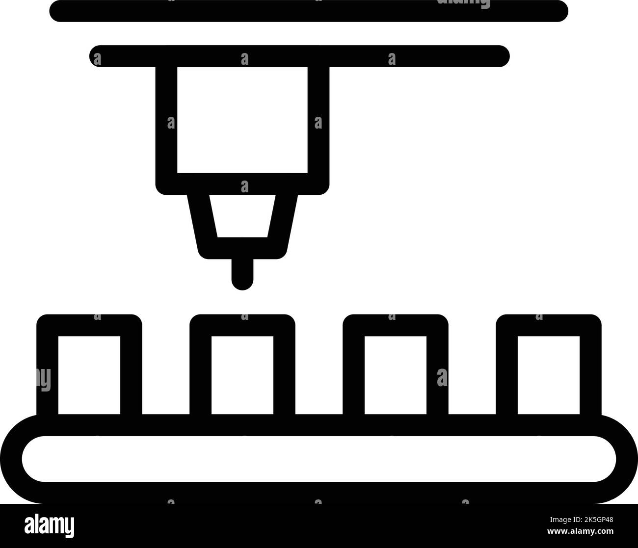 Candle making icon outline vector. Factory workshop. Chemical propolis ...