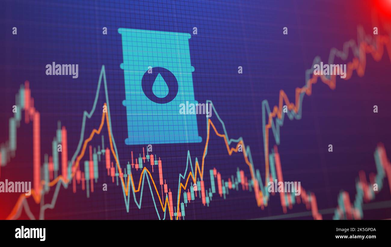 Commodity trading, conceptual illustration Stock Photo - Alamy