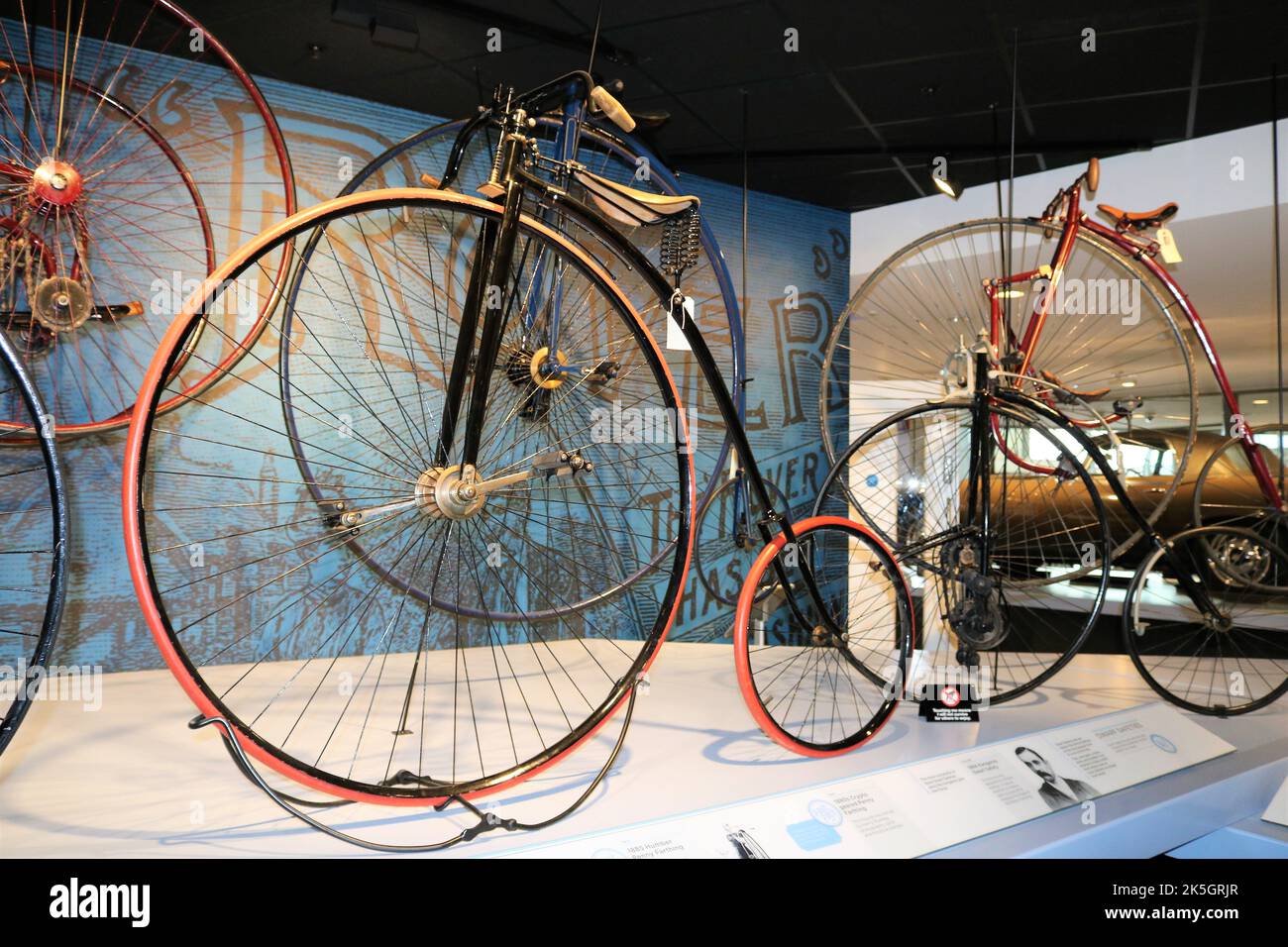 1900s Vintage bicycles Stock Photo - Alamy