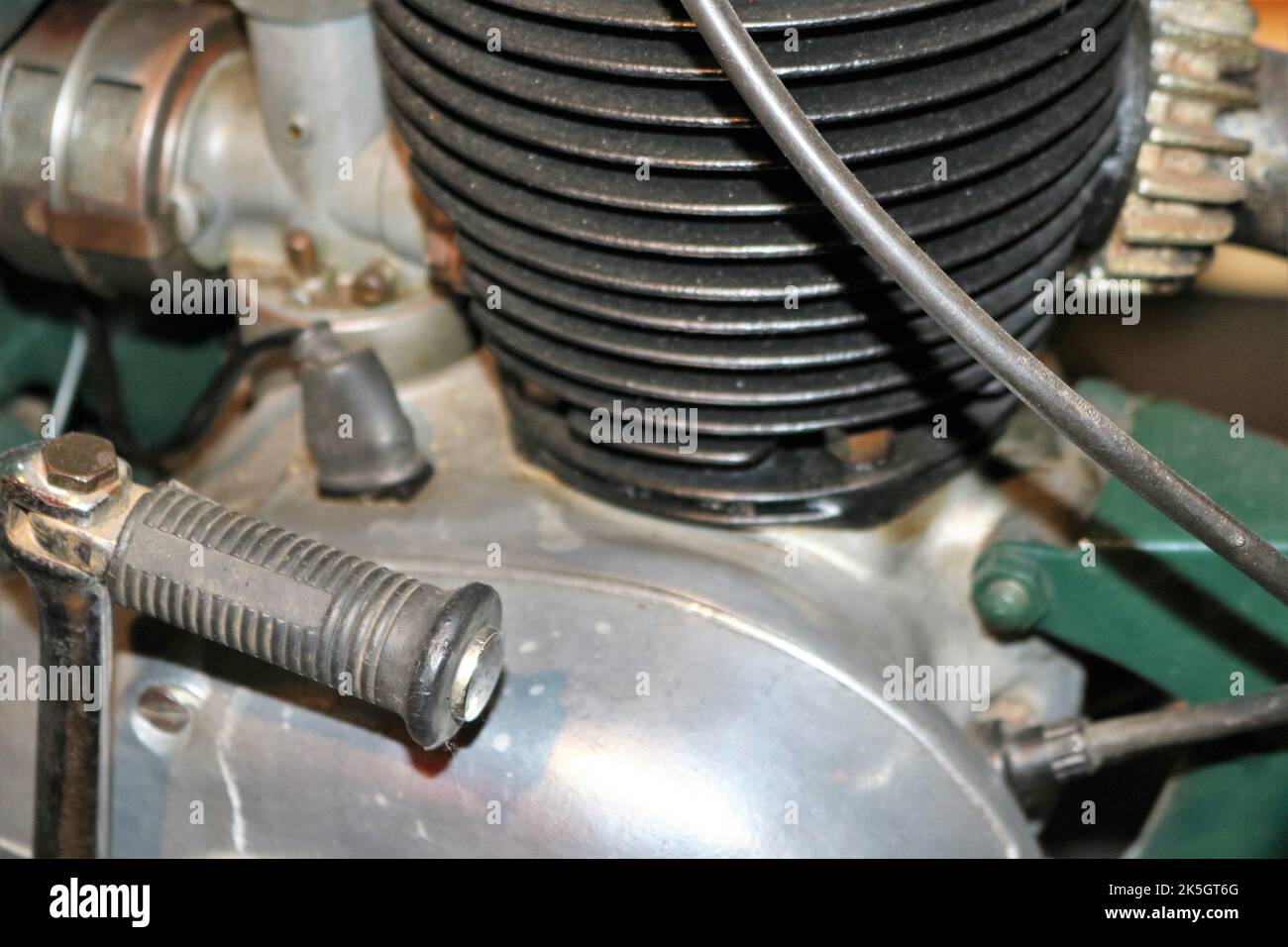 1958 Francis-Barnett Falcon Stock Photo - Alamy