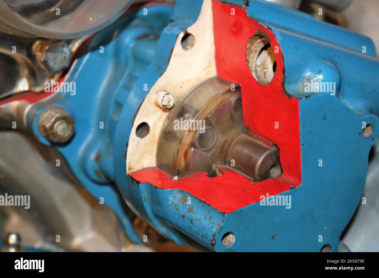 Commer TS-3 Diesel Engine Stock Photo - Alamy