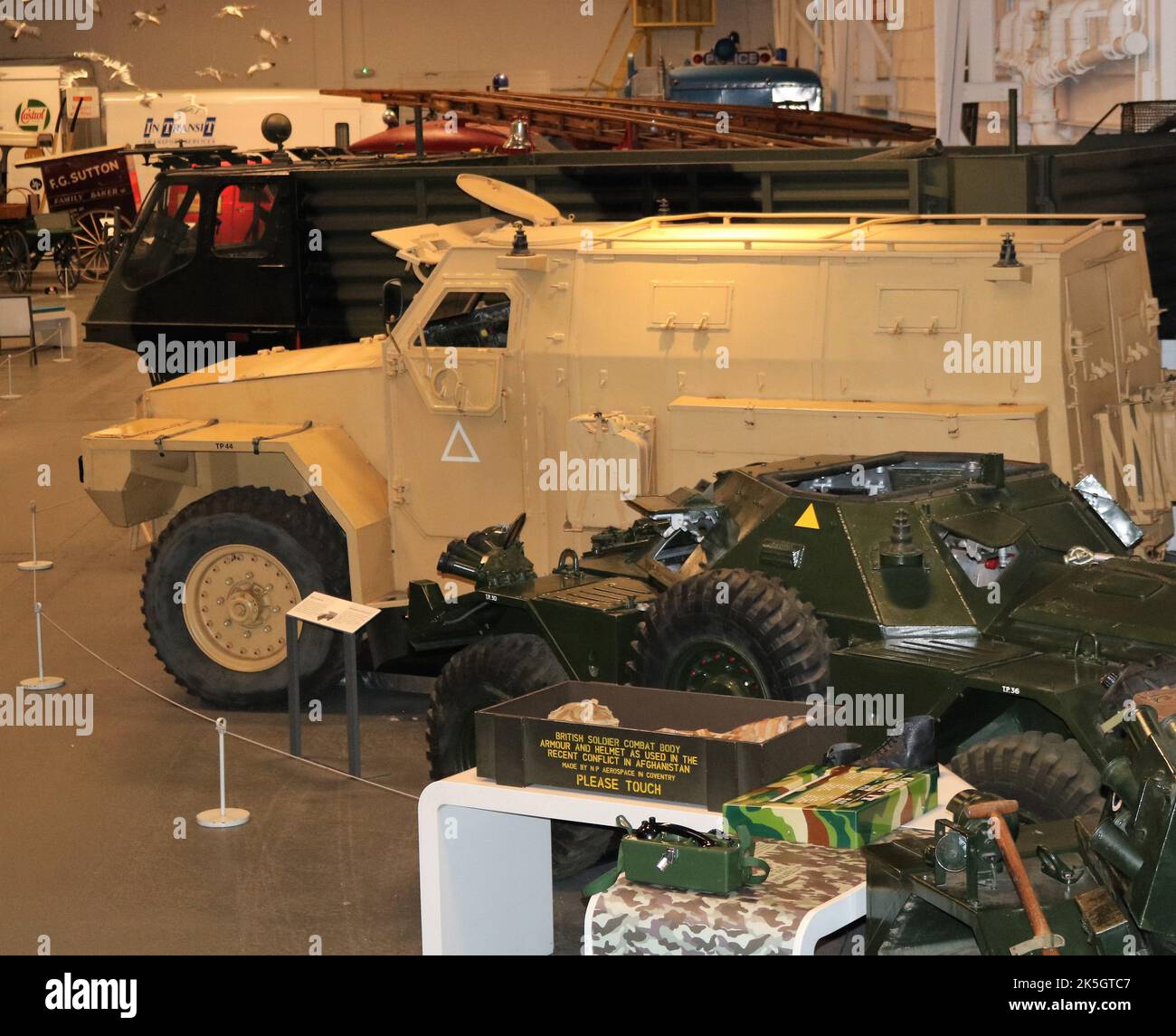 Daimler 1968 Ferret Scout Car, 1960 Humber Pig and Alvis Stalwart ...