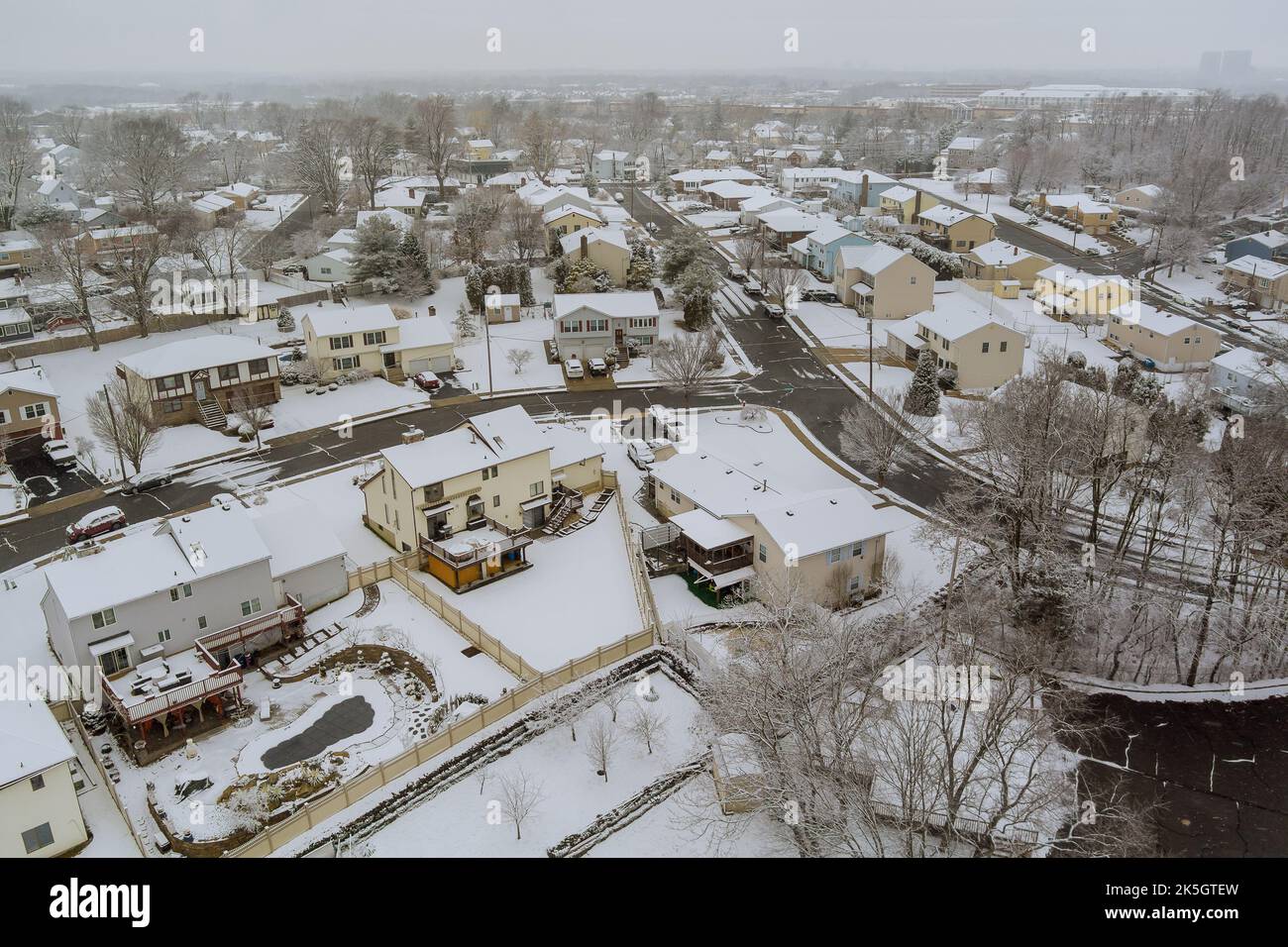 There is small American town in New Jersey with residential complex ...
