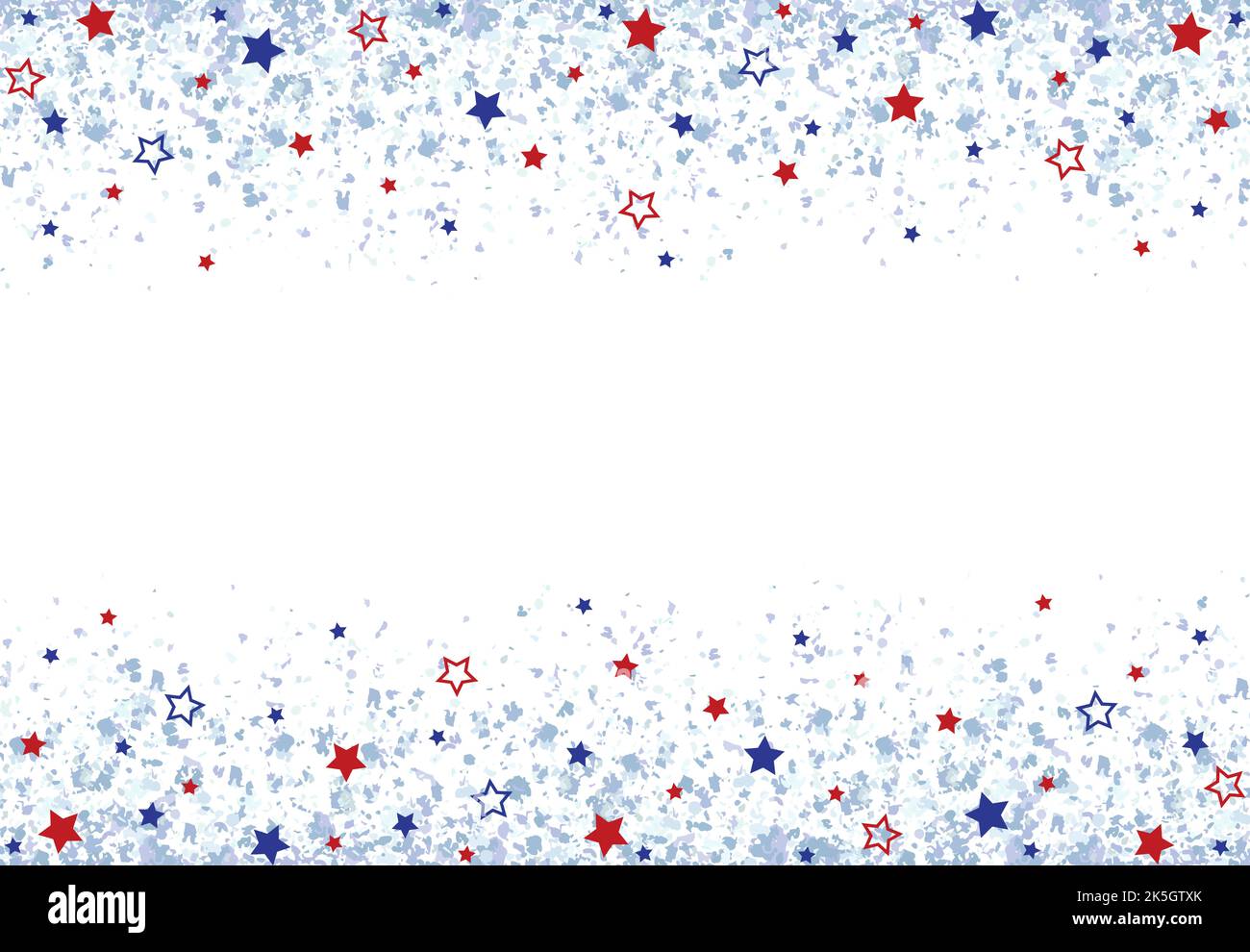 Blue bottom white top Stock Vector Images - Alamy