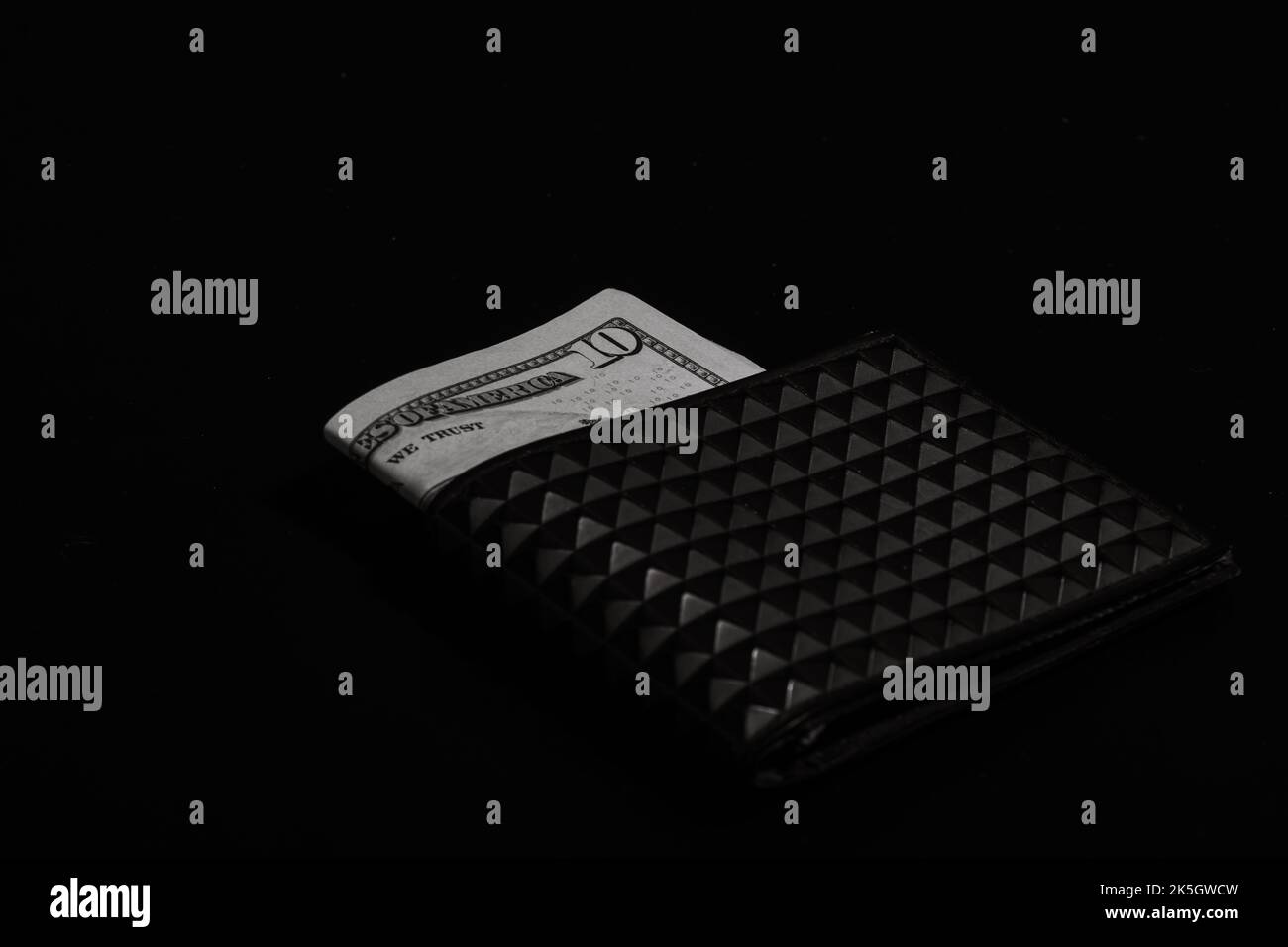 US dollar bills. American economy inflation and devaluation Stock Photo ...