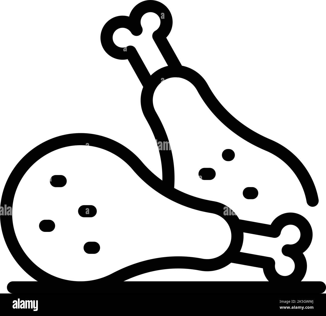 Crunchy chicken strips Black and White Stock Photos & Images - Alamy